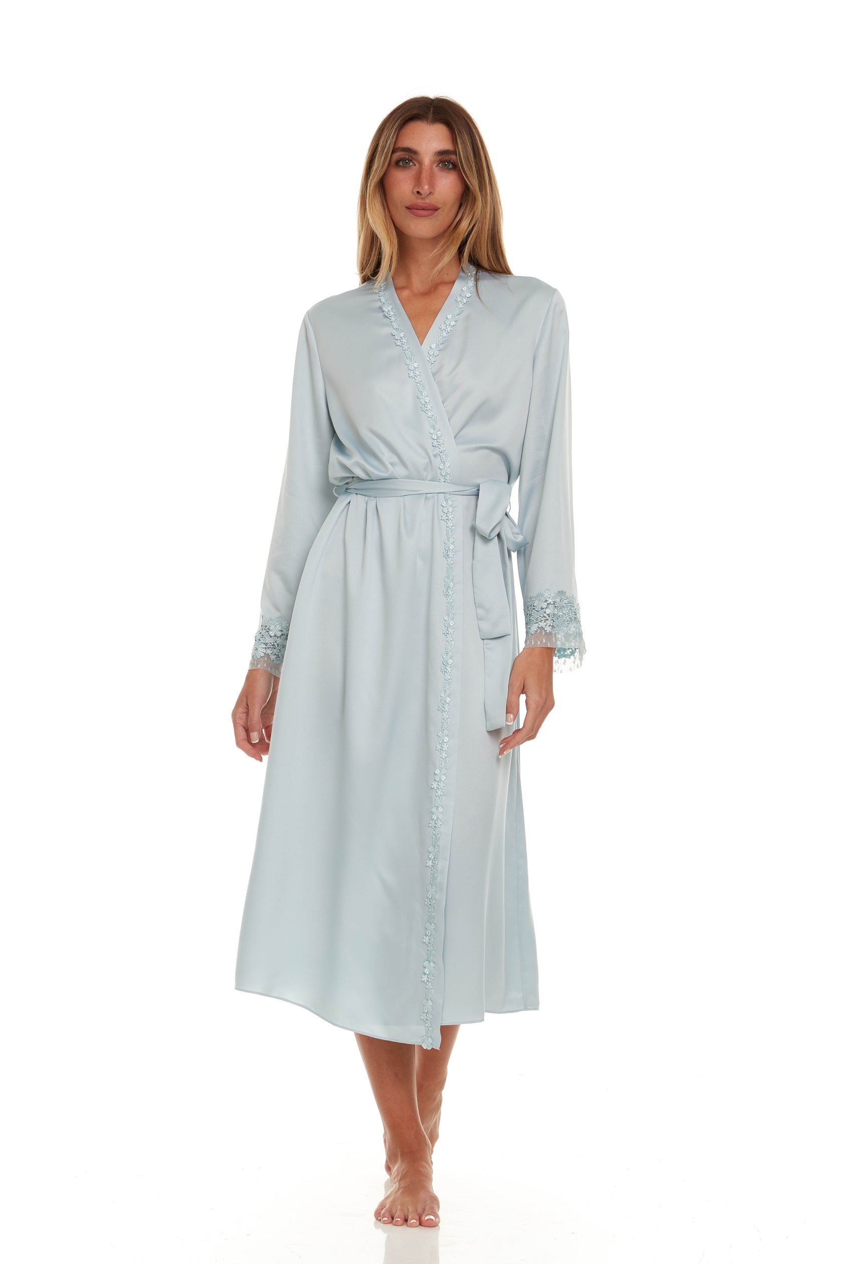 Showstopper Long Robe – Flora Nikrooz