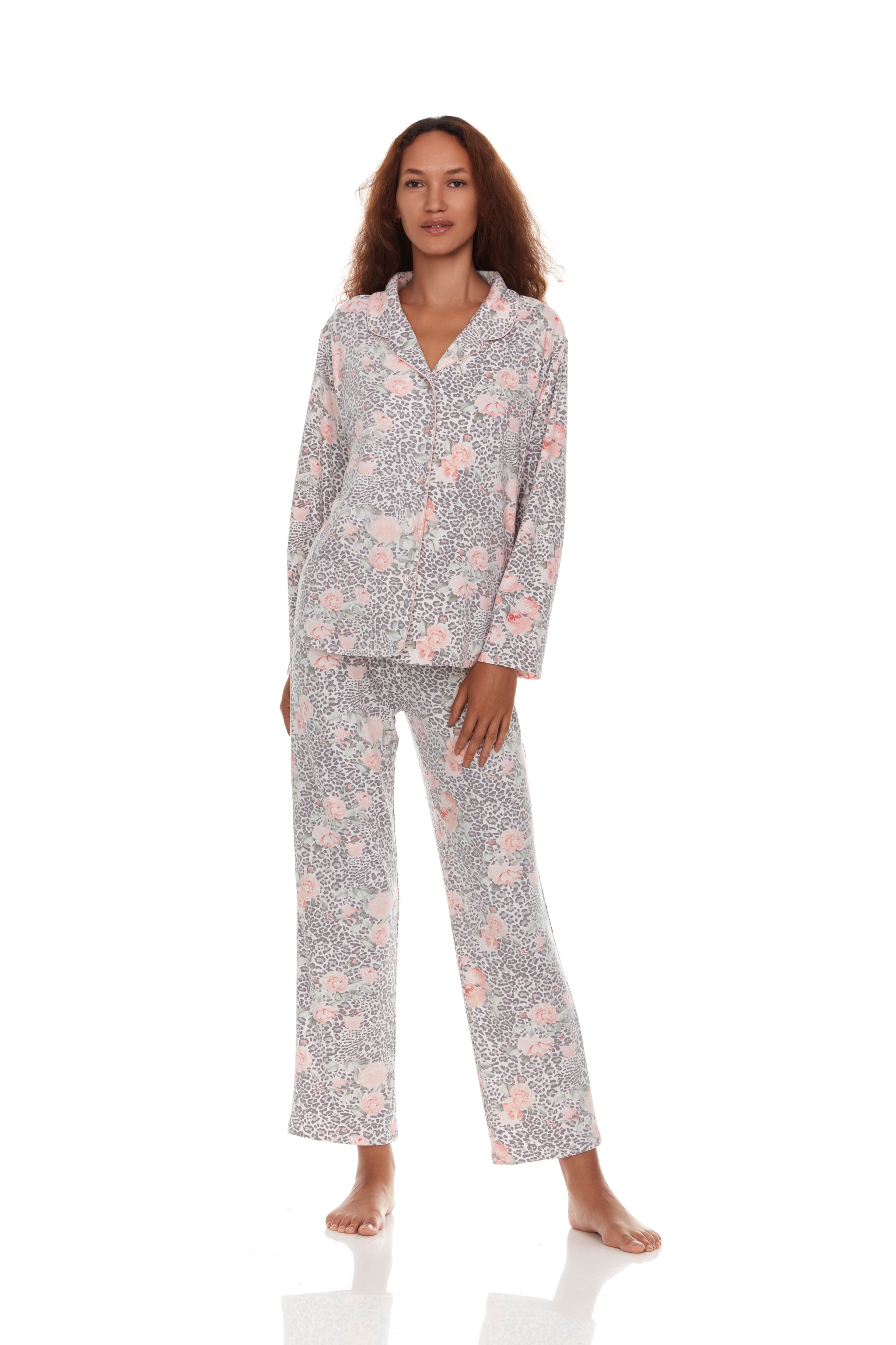 Lindsey Printed Pajama Set – Flora Nikrooz