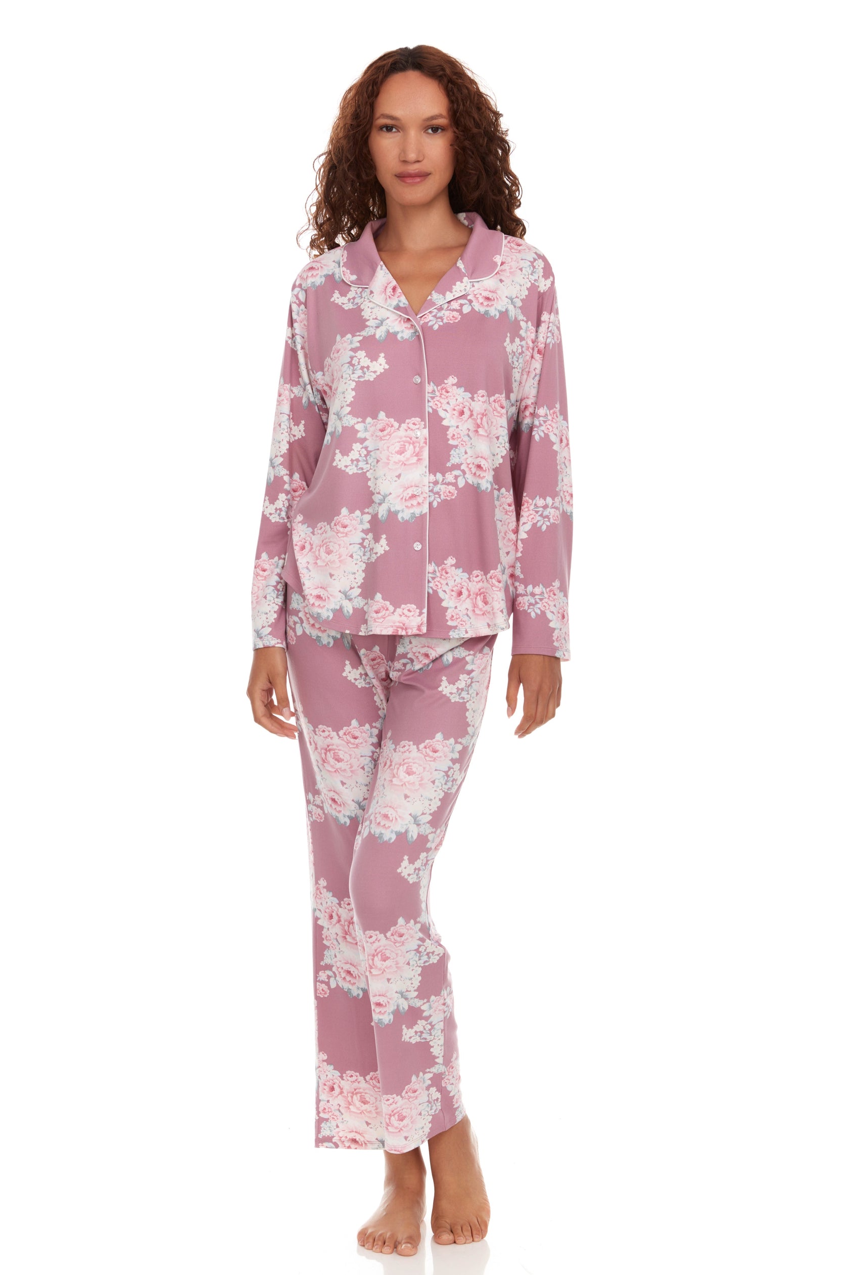 Lindsey Printed Pajama Set – Flora Nikrooz