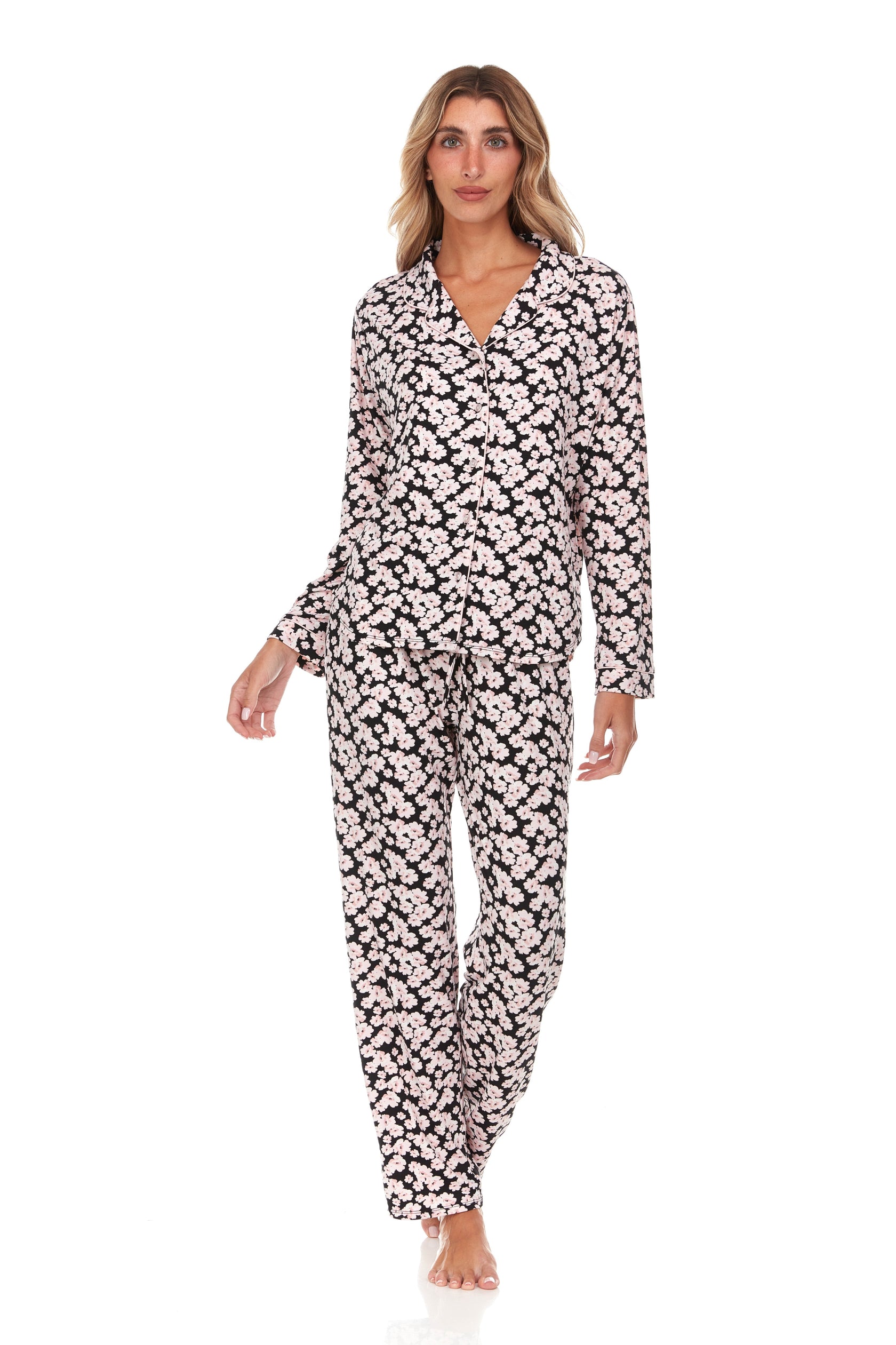 Lindsey Printed Pajama Set – Flora Nikrooz